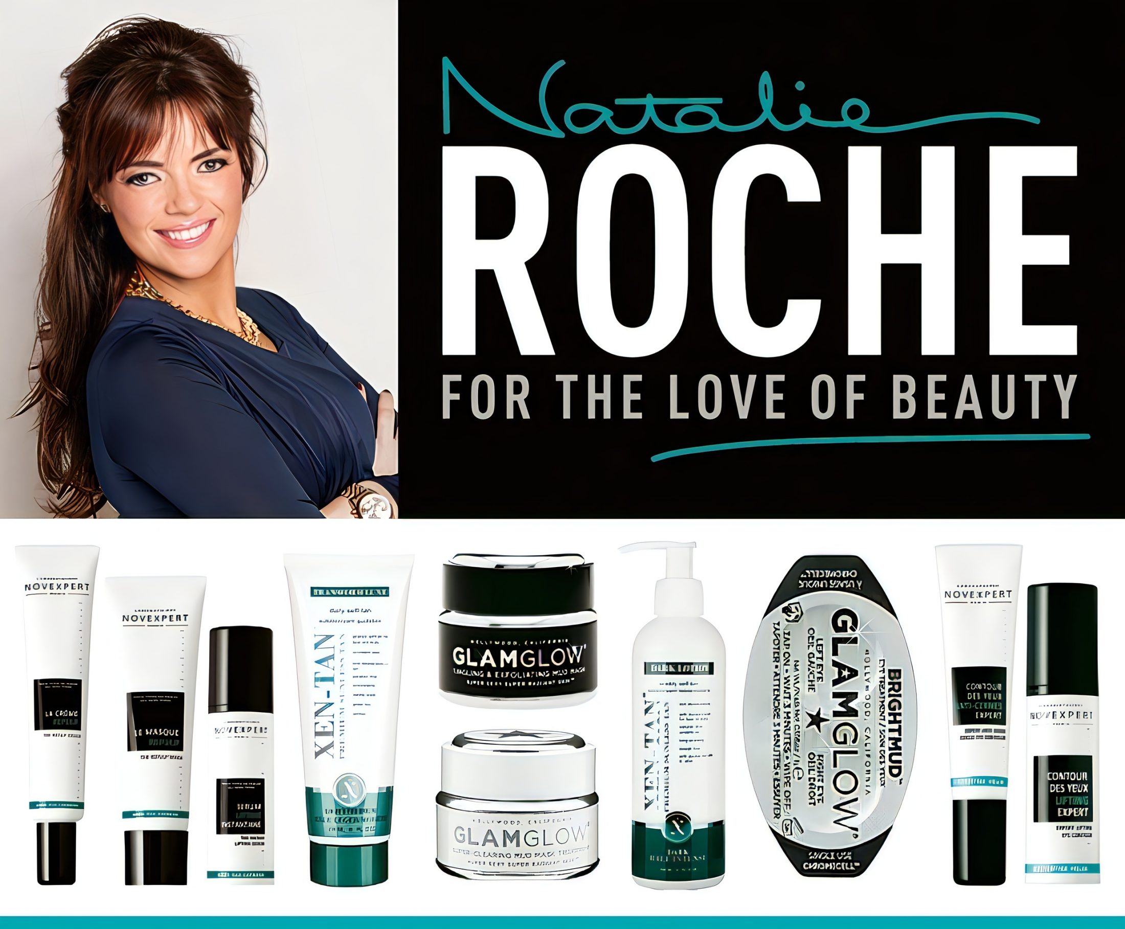 Natalie Roche: The Face Of Xen-Tan, Glamglow And Novexpert - MANFACE